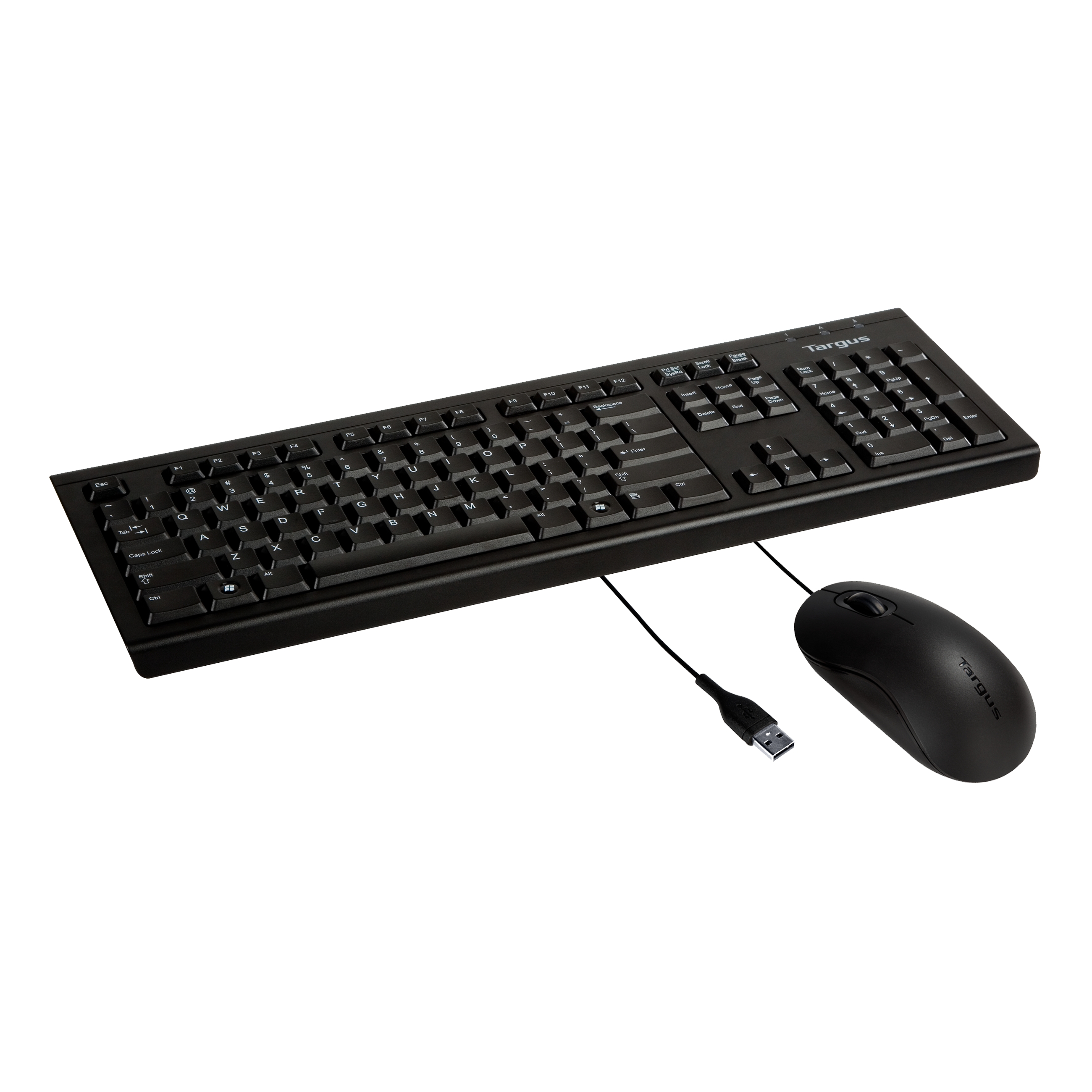 Corporate USB Wired Keyboard & Mouse Bundle - BUS0067: Keyboards: Targus Corporate USB Wired Keyboard & Mouse Bundle - BUS0067: Keyboards: Targus