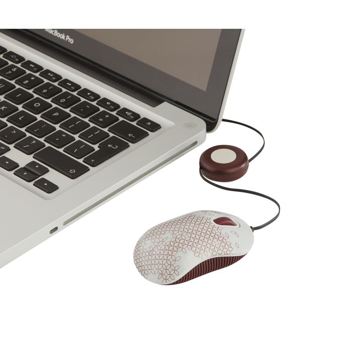 Targus Compact Blue Trace Mouse - Pattern