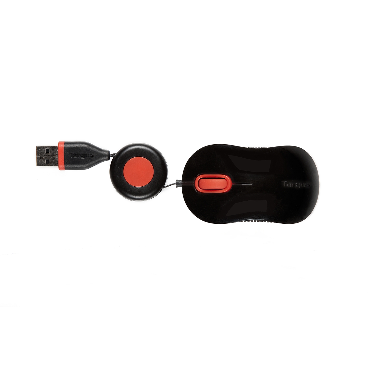 Targus Compact Blue Trace Mouse - Black/Red