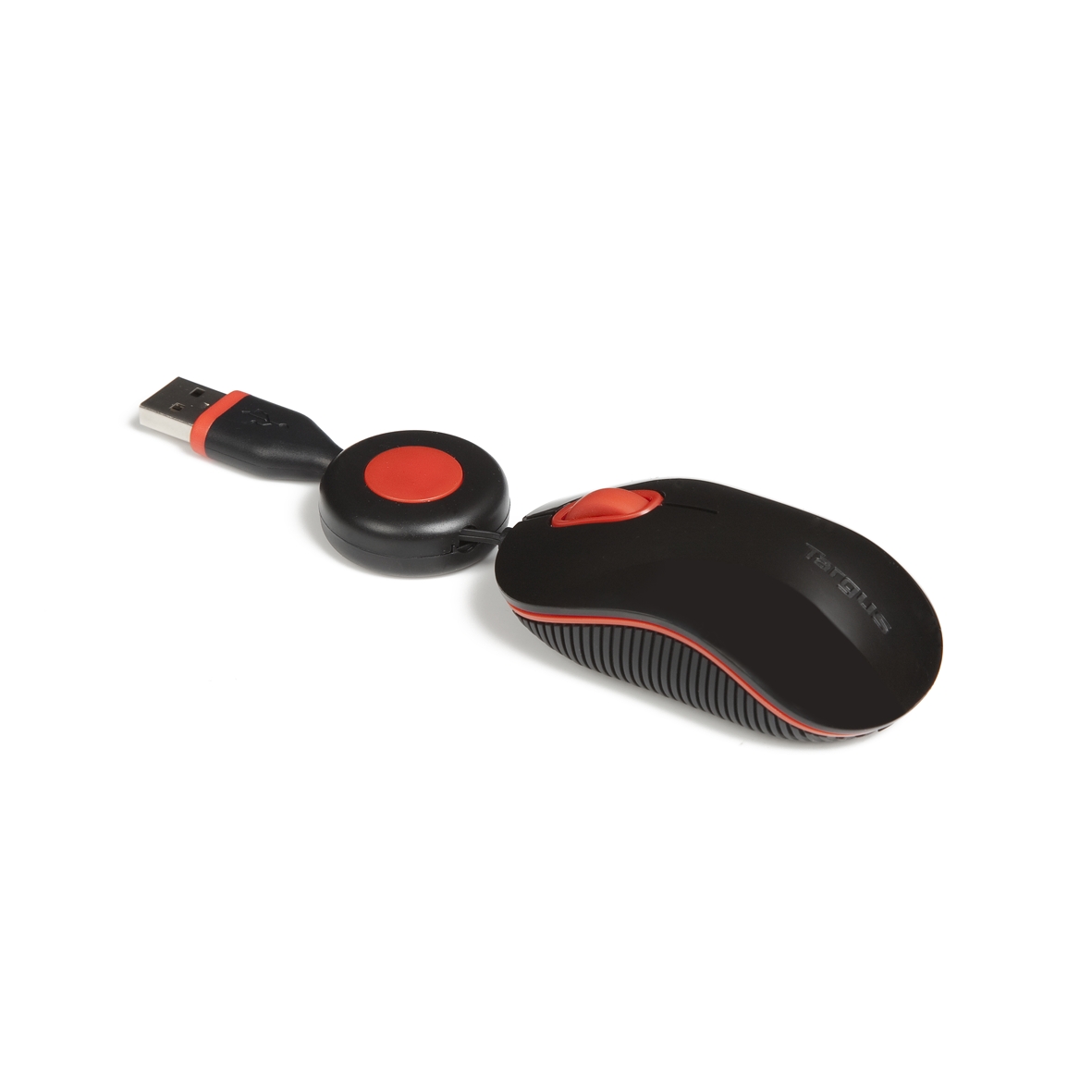 Targus Compact Blue Trace Mouse - Black/Red