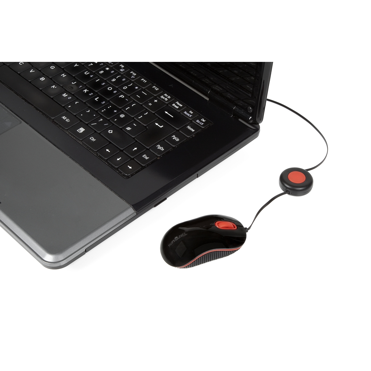 Targus Compact Blue Trace Mouse - Black/Red