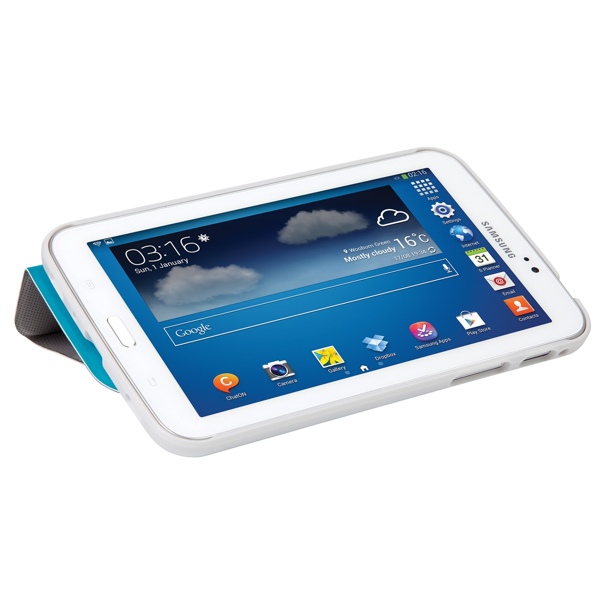 EverVu™ Samsung Galaxy Tab 4 7" Case - Blue