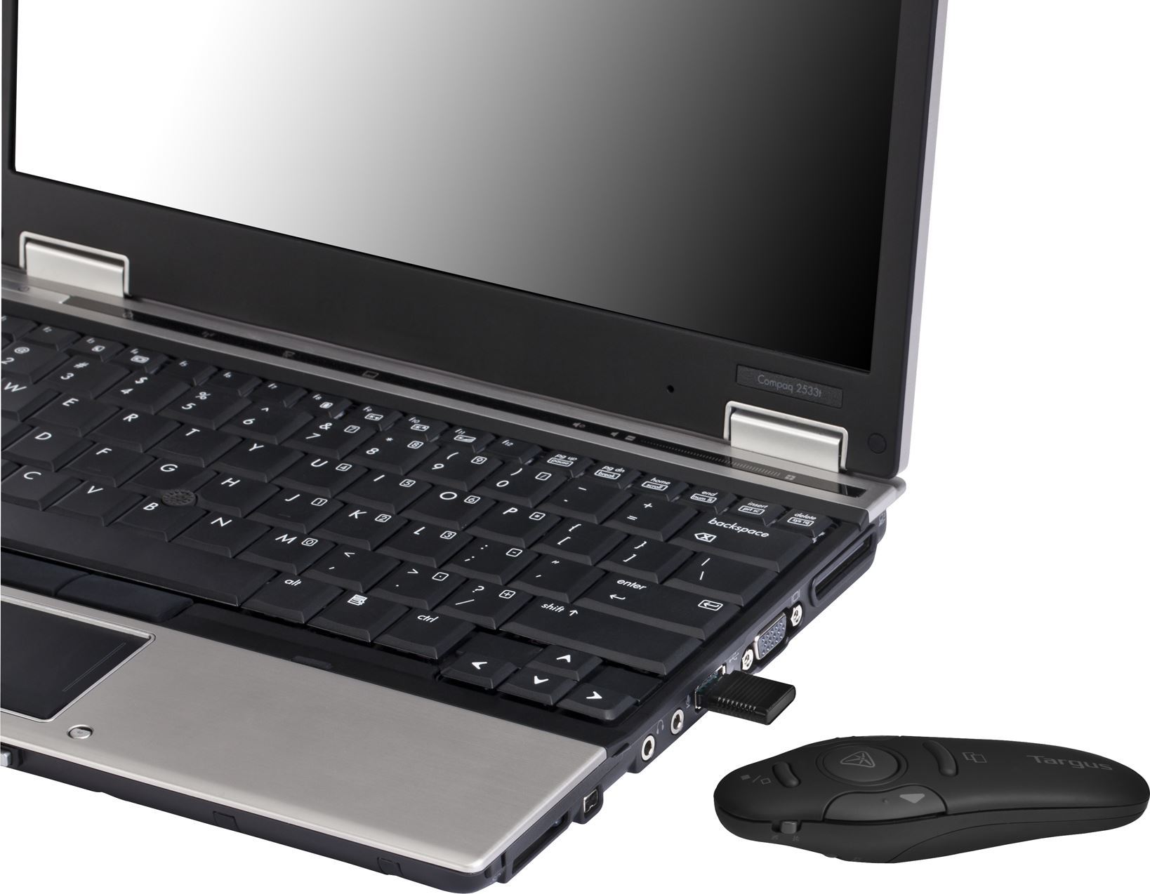 Wireless USB Presenter with Laser Pointer - AMP16US - Black: Presenters ...