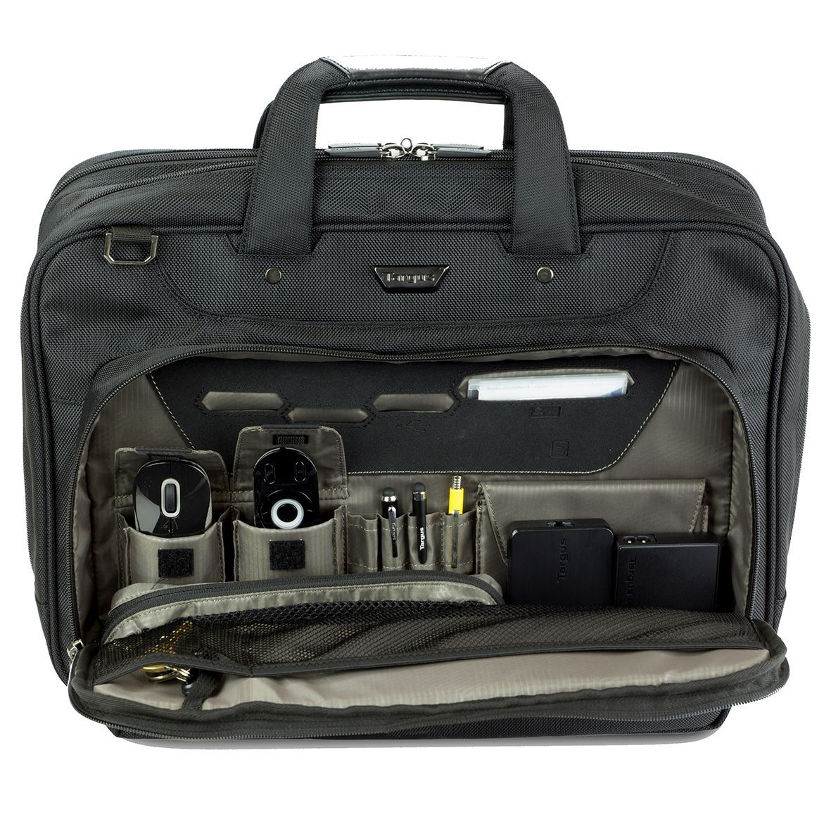 Corporate Traveller 15.6" High Capacity Topload Laptop Case - Black