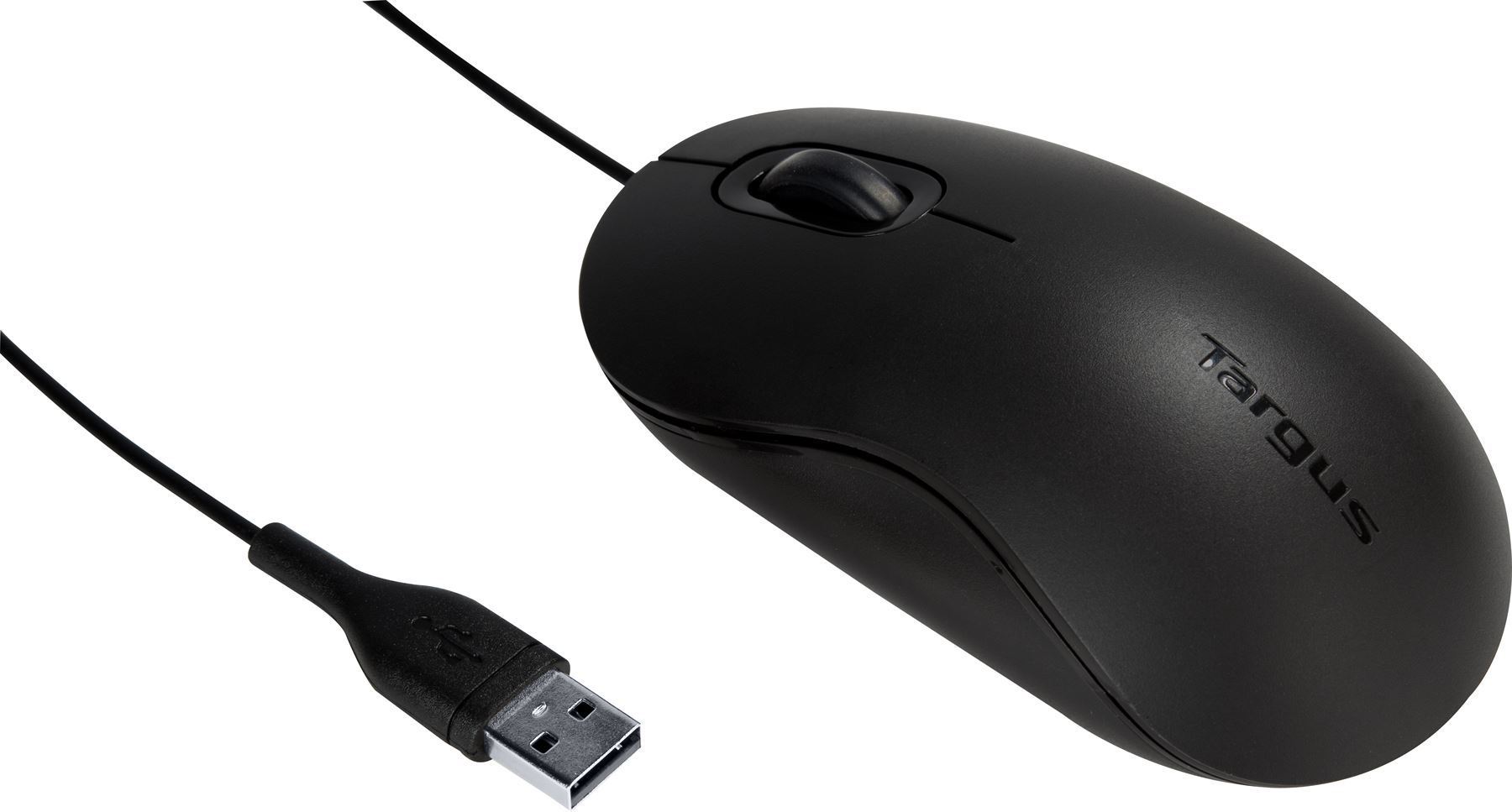 3-Button USB Full-Size Optical Mouse - AMU81USZ - Black: Mice: Targus