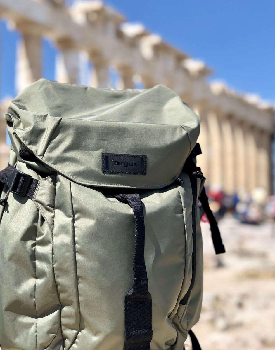 Sol-Lite 15.6" Laptop Backpack - Olive Green